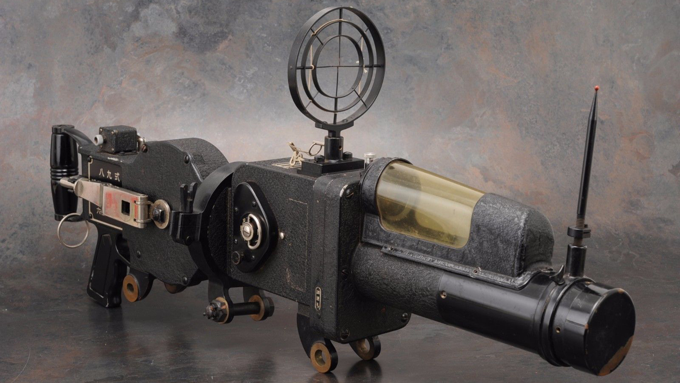 Check Out This Super Rare Japanese Machine Gun Camera From World War II ...
